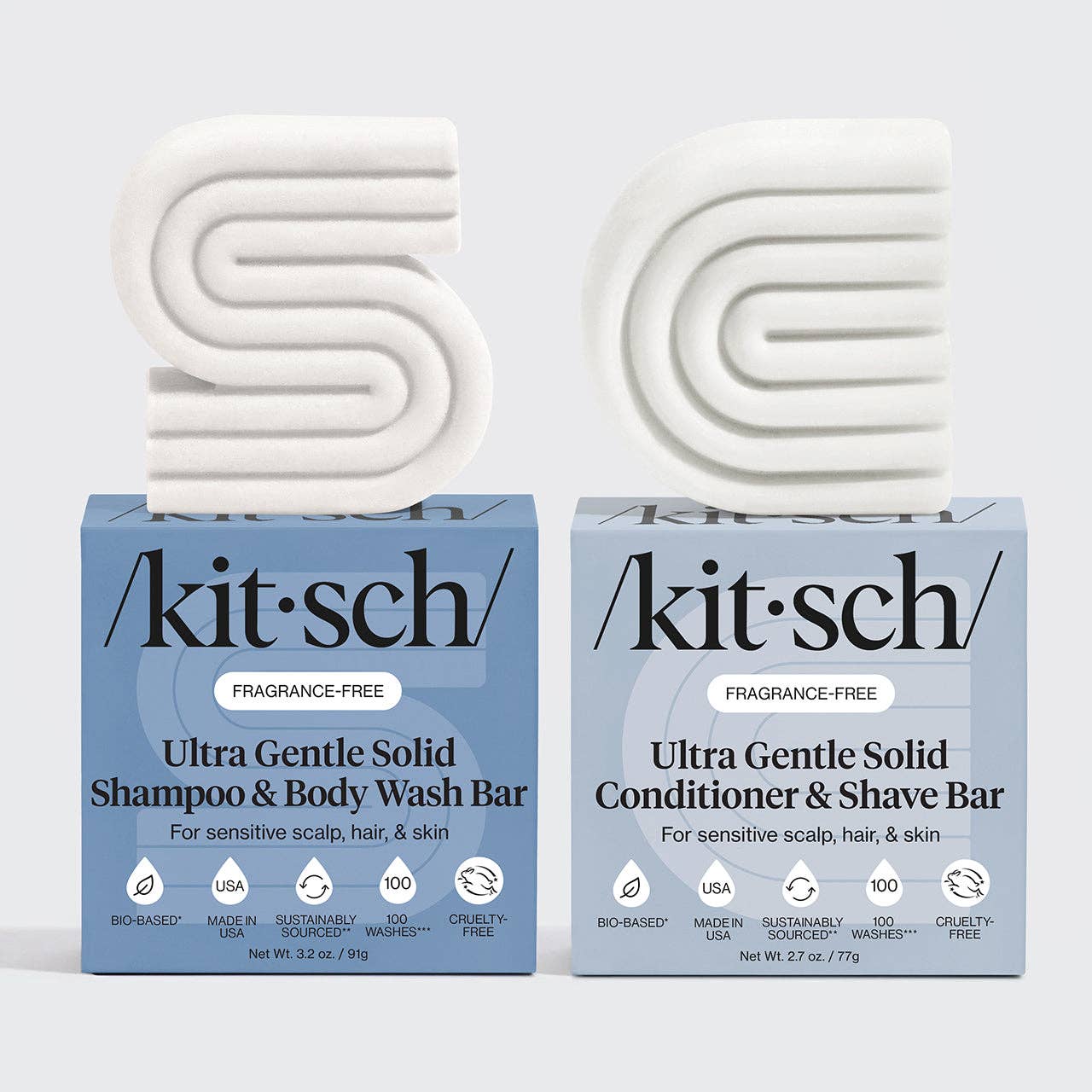 Ultra Sensitive Shampoo & Conditioner Bar Combo – Pharmafy